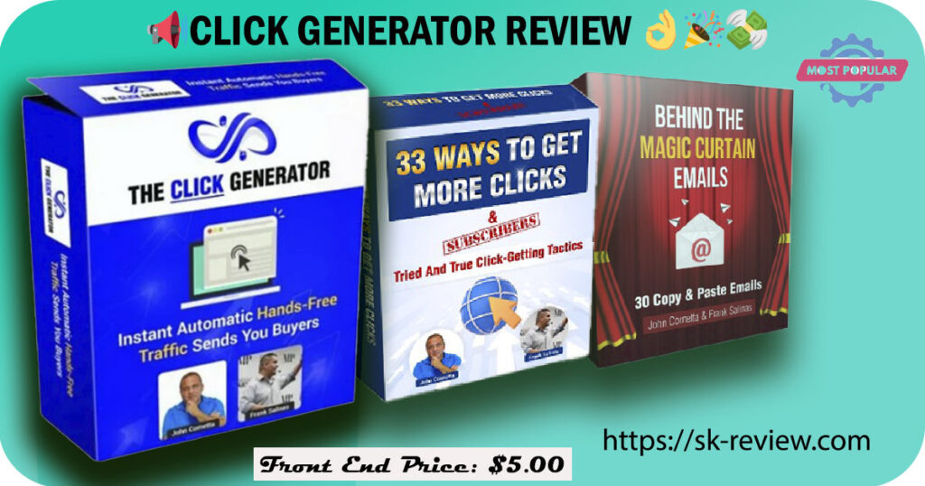 Click Generator Review: Realizing Traffic Generation' Full Potential