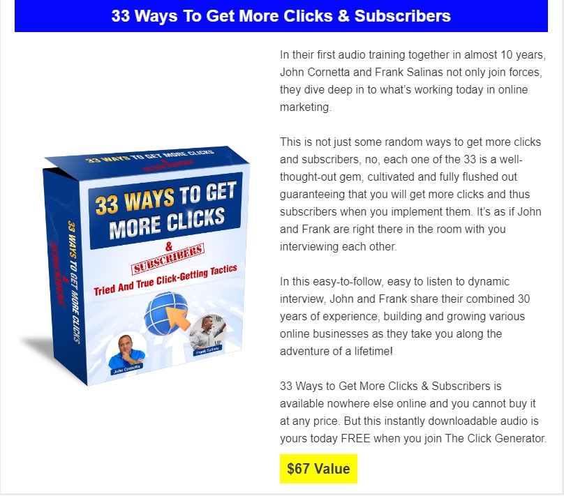 Click Generator Review: Realizing Traffic Generation' Full Potential